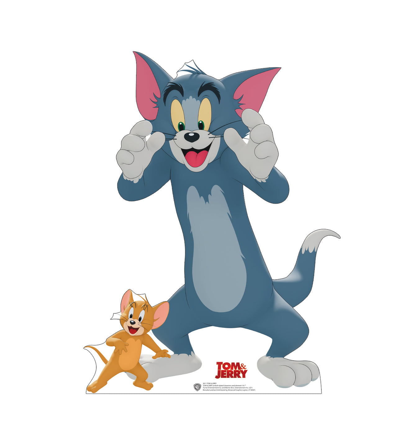 Life-Size Tom & Jerry Cardboard Cutout | All Cutouts