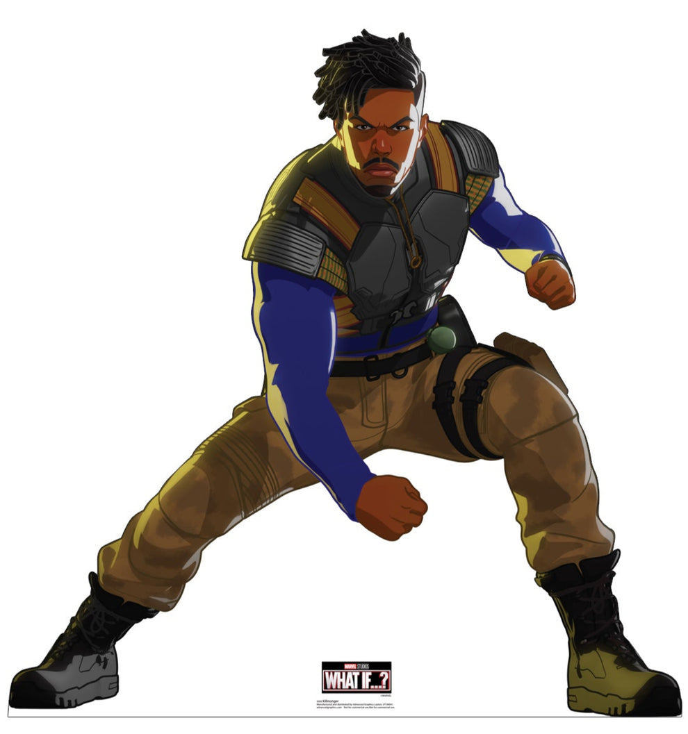 Life-Size Killmonger Cardboard Cutout | All Cutouts
