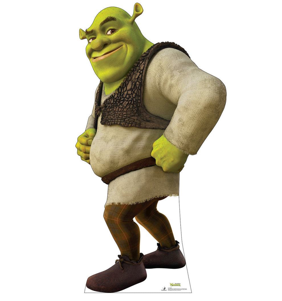Life-Size Shrek Cardboard Cutout