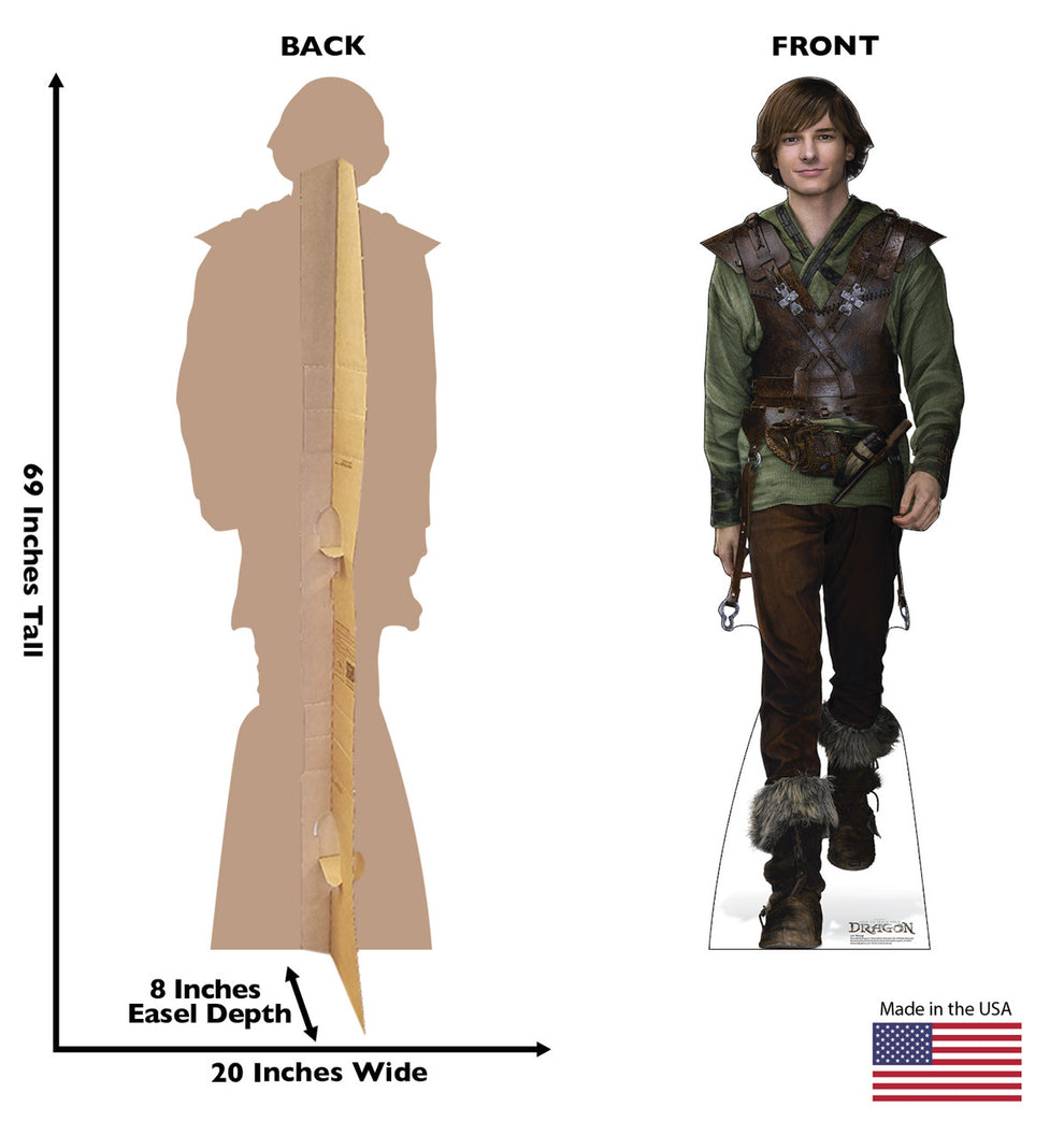 Life-Size Hiccup Cardboard Cutout